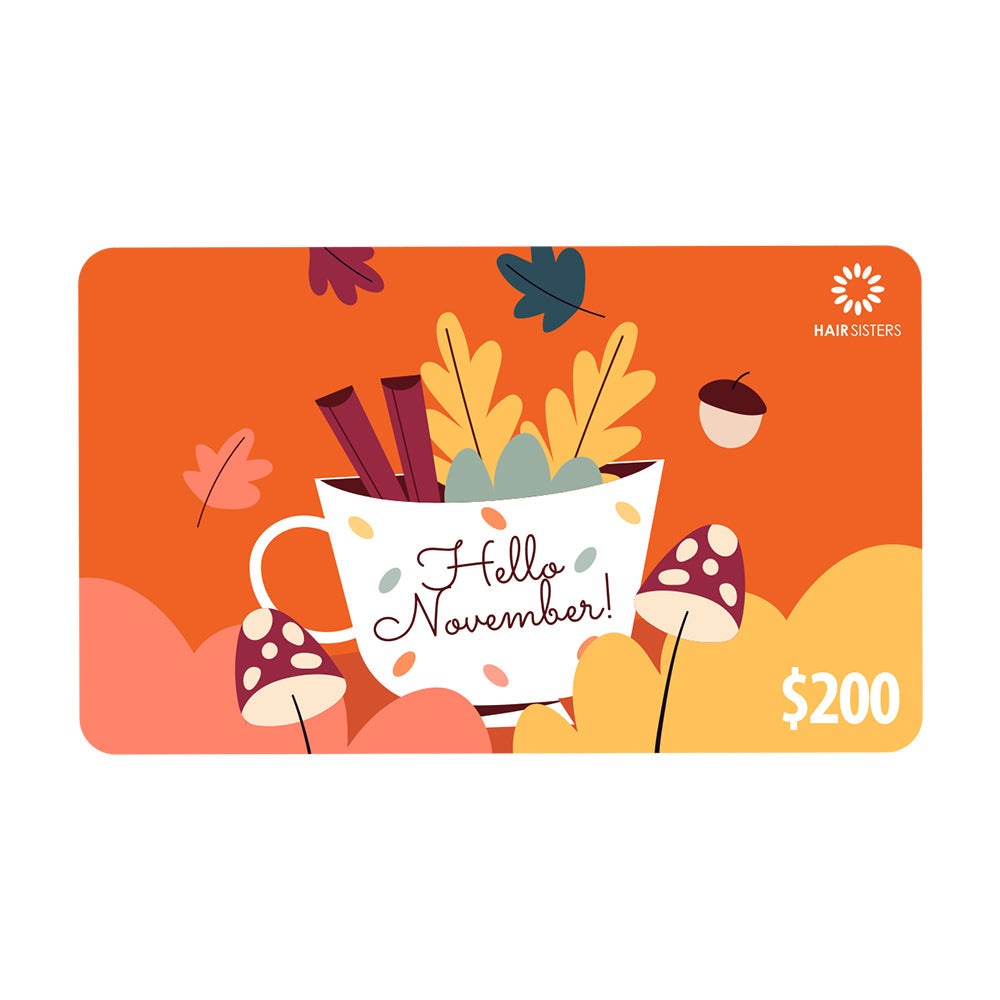 Fall Gift Card – Hairsisters