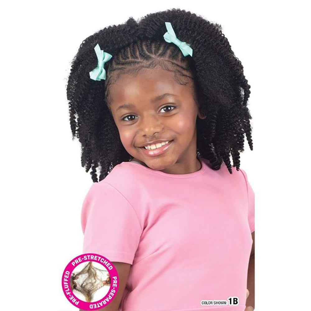 FREETRESS CROCHET BRAID 3X KIDS PRE-FLUFFED POPPIN TWIST 12" [SKKSPTX ...