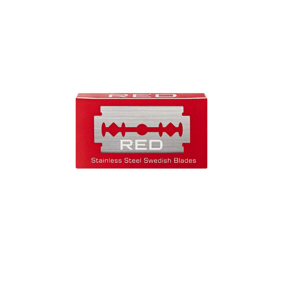 RED BY KISS DOUBLE EDGE BLADES 10PCS [HS17J] – Hairsisters