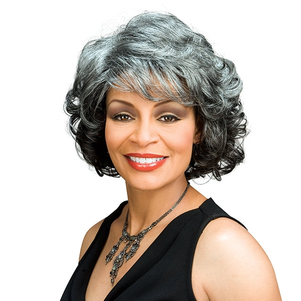 FOXY SILVER SYNTHETIC WIG BARBARA [10388] – Hairsisters