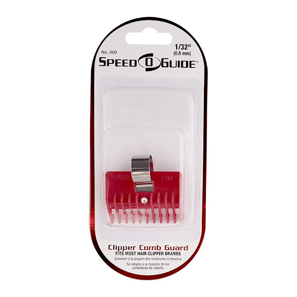 SPEED-O-GUIDE UNIVERSAL CLIPPER COMB GUARD (000) 1/32" [AS18701 ...