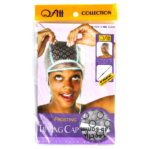 QFITT COLLECTION LARGE FROSTING TIPPING CAP - CLEAR 192 [Q192 ...