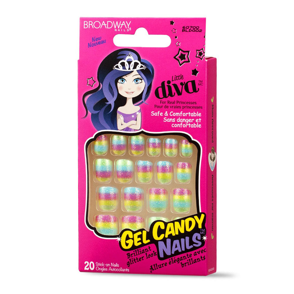BROADWAY NAILS LITTLE DIVA GEL CANDY NAILS YOU'RE A SHINING STAR [BLDG ...